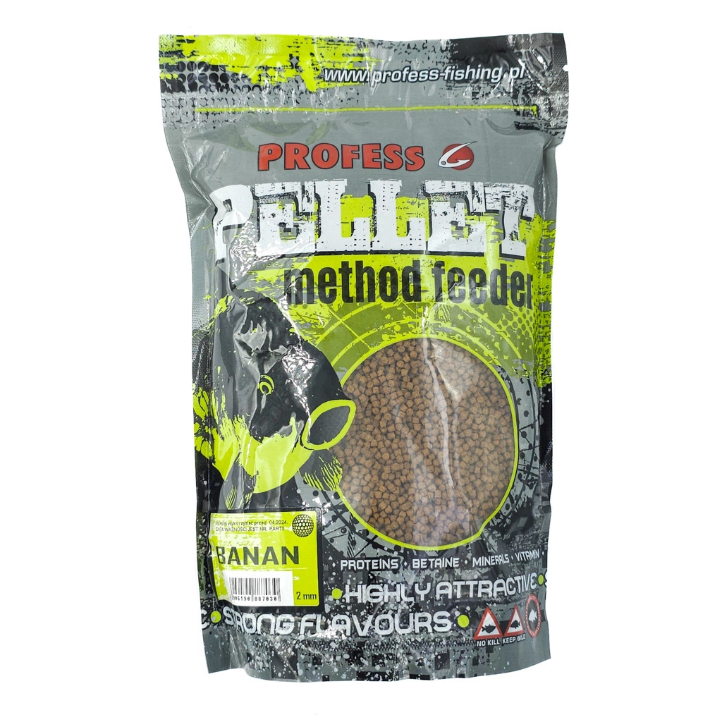 Pellet Method Feeder Profess 2mm 700g Banan